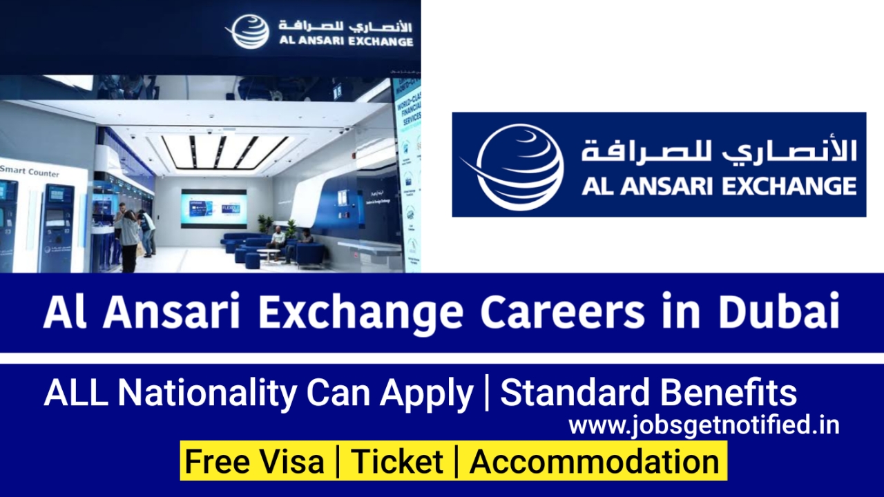 Al Ansari Exchange Careers in Dubai | Latest Careers Opportunities 2024