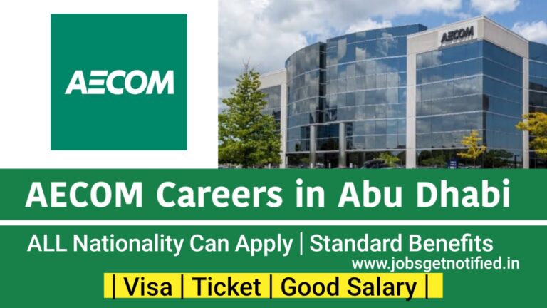 AECOM Careers in Abu Dhabi | Latest Job Openings 2024